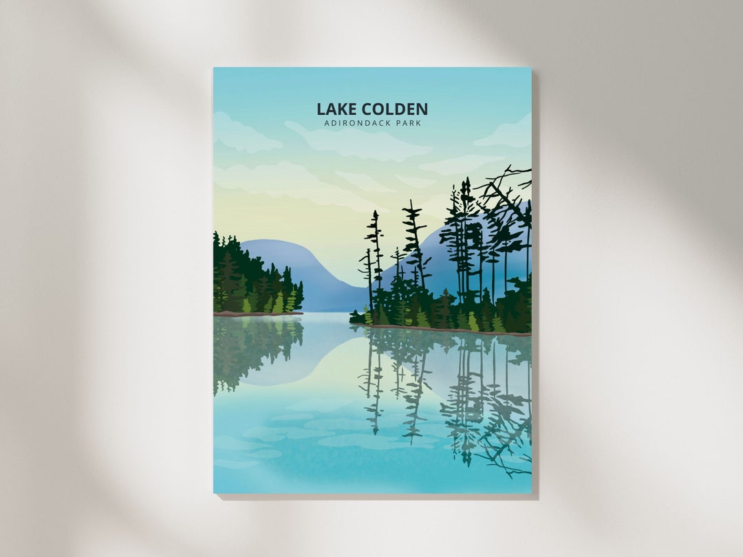 Lake Colden Print - Adirondacks, New York - Etsy