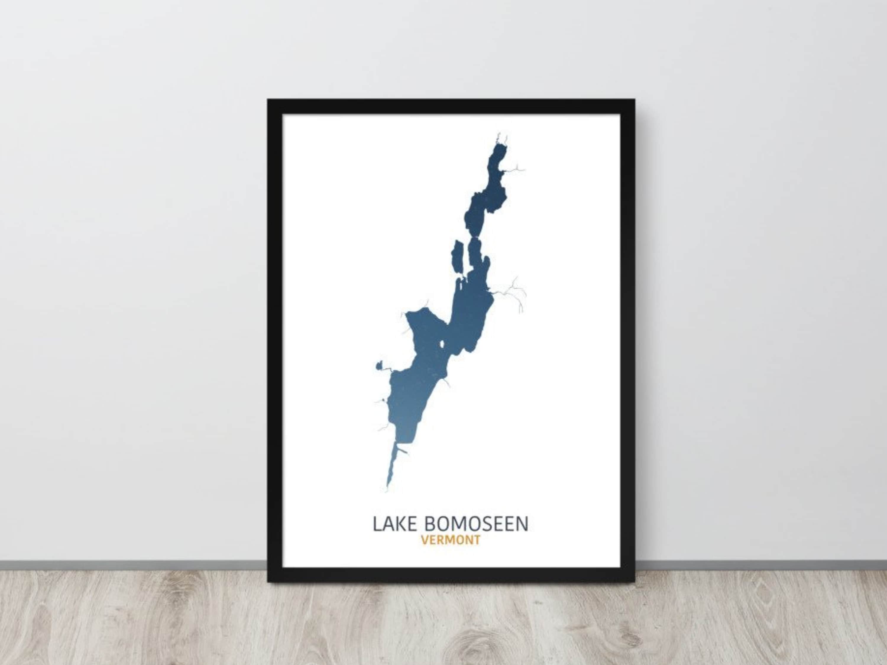Lake Bomoseen Print Vermont State Parks, Green Mountains, Vermont Lakes ...