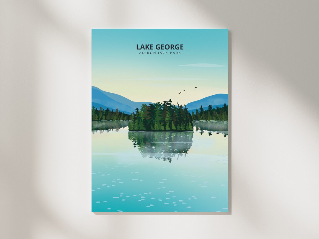 Lake George Print - Adirondacks, New York - Etsy