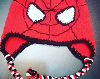 Spiderman Winter Hat Kids - Etsy