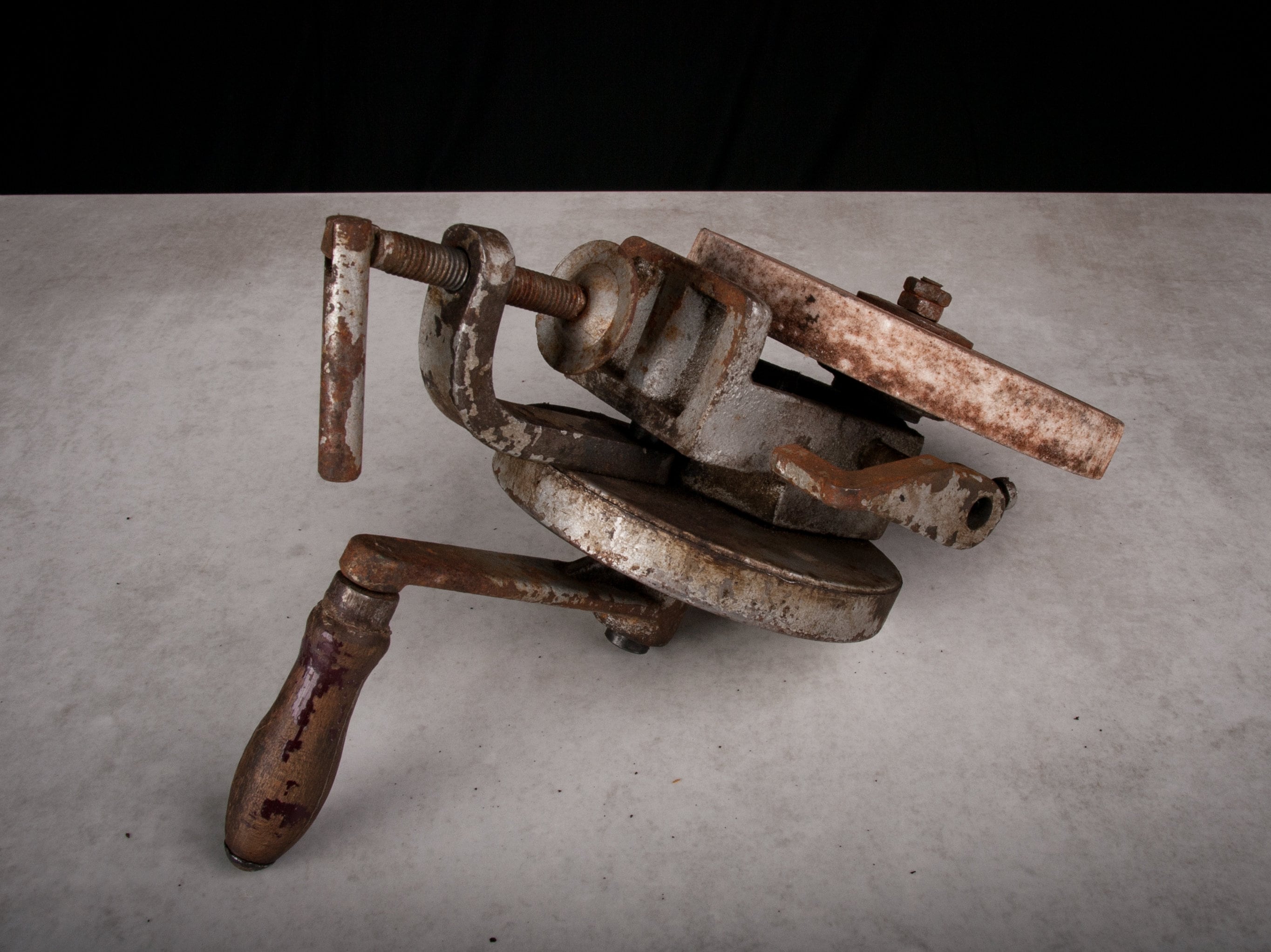 Manual Crank Grinder Old Sharpener Vinatge Antique Cast Iron - Etsy