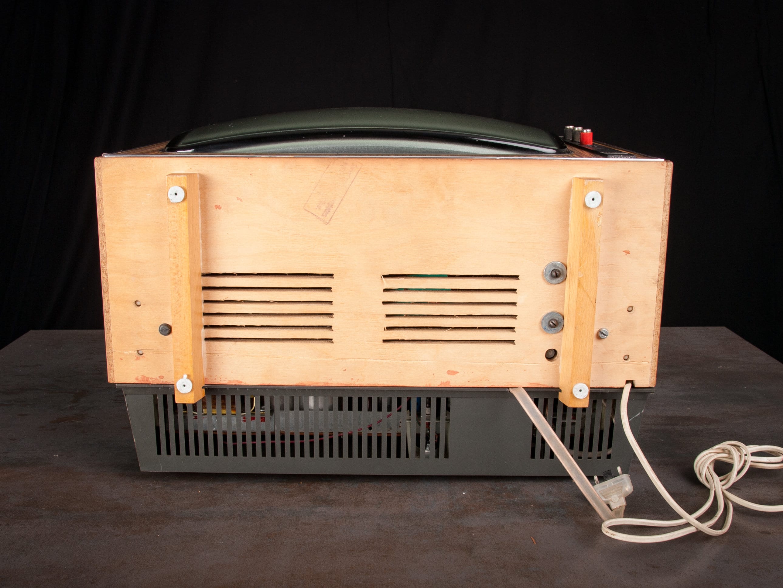 Old Black White Tv Set Unitra Unimor Neptun 221A Prl Retro Vintage ...