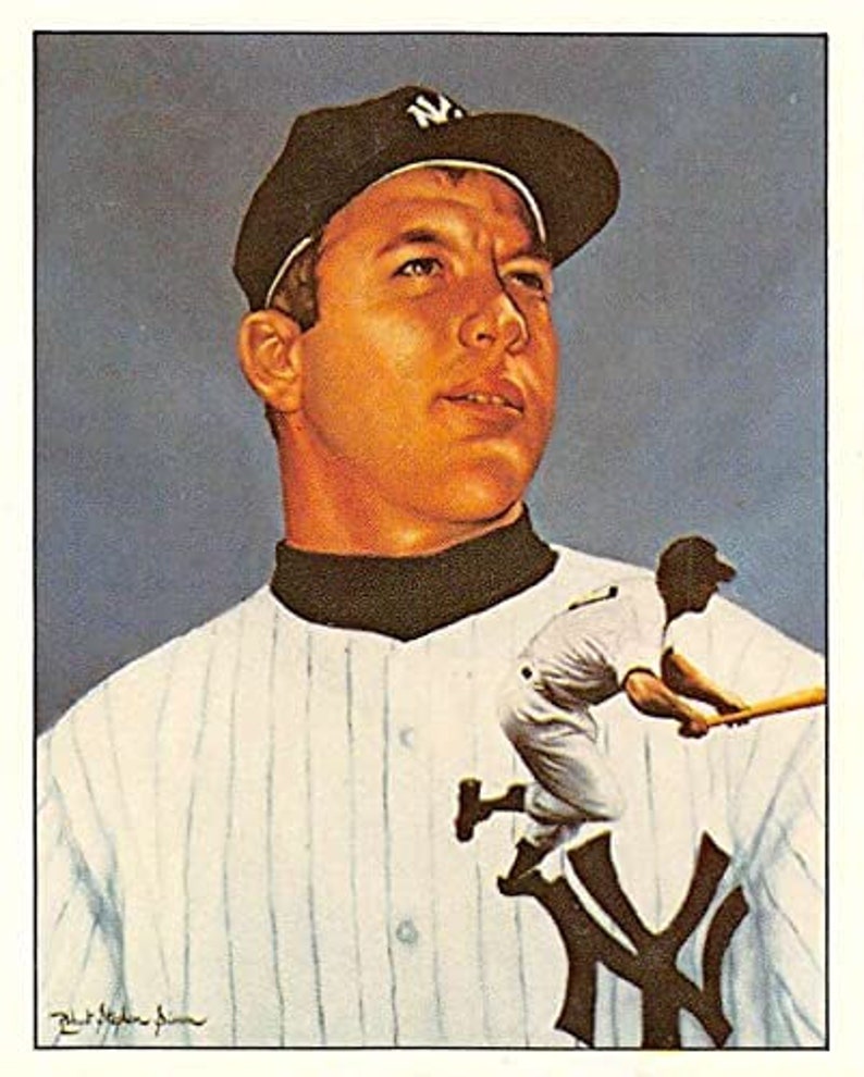 1983 TCMA 50 Years of New York Yankees All-stars Large #26 Mickey ...