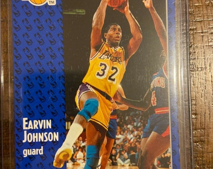 Earvin Magic Johnson #100 Basketball Card Fleer 1991 - Etsy