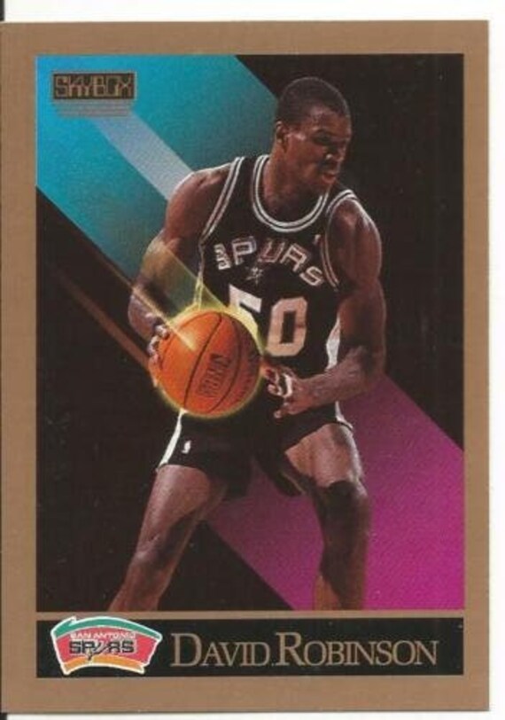 David Robinson Skybox 1990-91 260 Rookie Card - Etsy