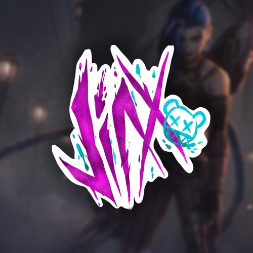 Jinx Vinyl Sticker - Etsy