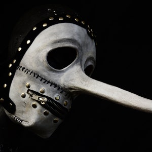 Chris Fehn Mask Slipknot White - Etsy UK