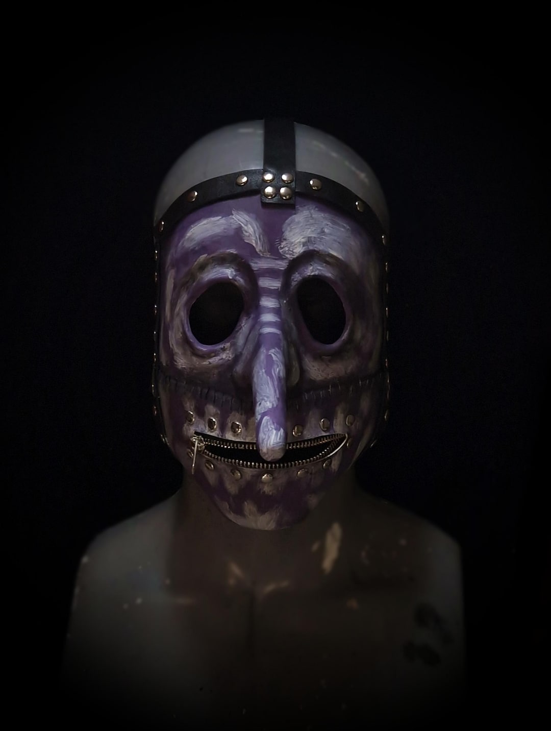 Máscara Slipknot roxa de Chris Fehn - Etsy Portugal
