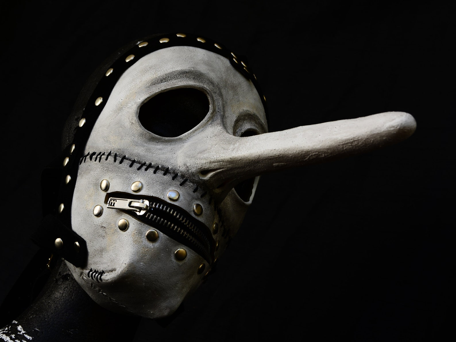 Chris Fehn Mask Slipknot White - Etsy