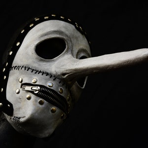 Chris Fehn Mask Slipknot White - Etsy