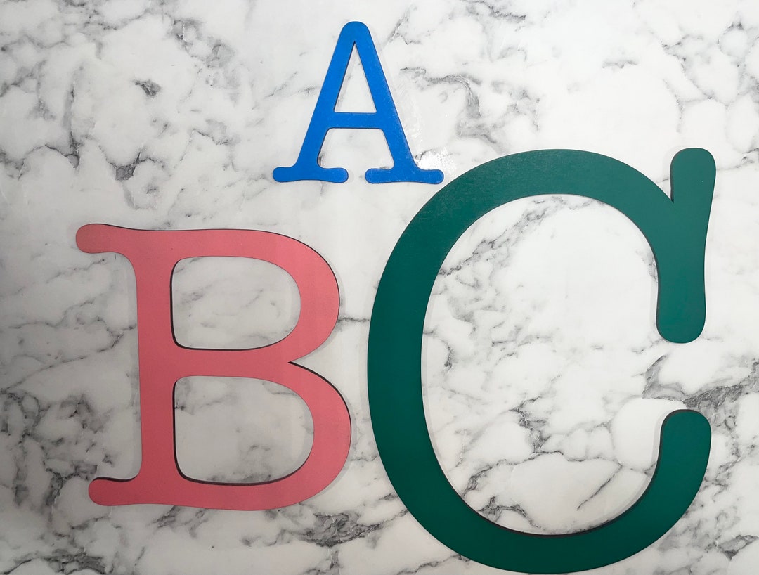 Wooden 4MM MDF Letters Craft Blanks Wooden Toy Box Letters - Etsy