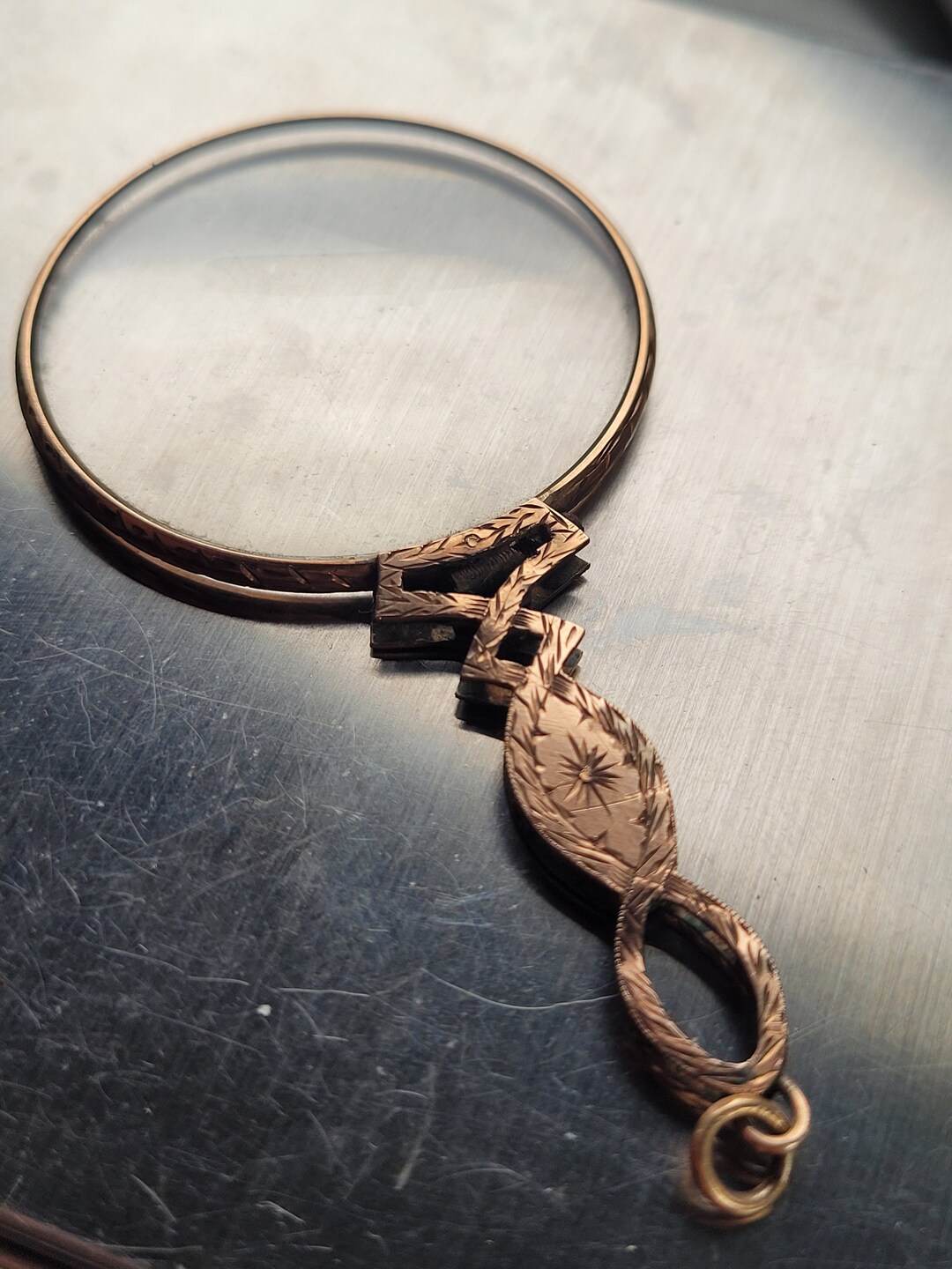 Antique Victorian 15 Ct Gold Magnifier Eyeglass Circa 1880 - Etsy
