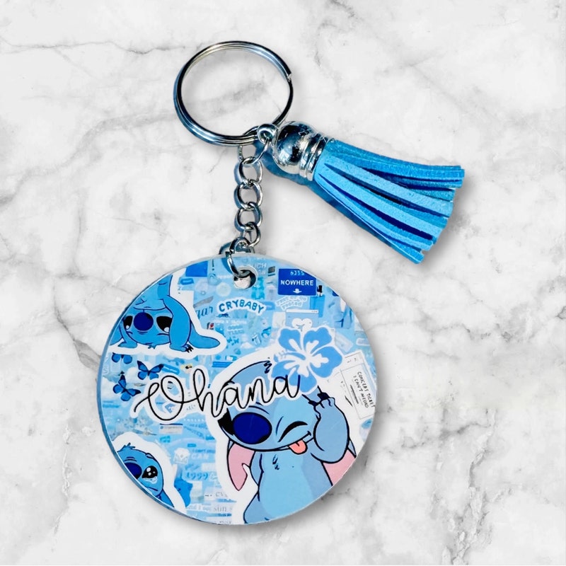 Lilo and Stitch Keyring - Etsy