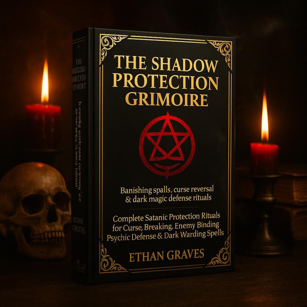 Shadow Protection Grimoire | Satanic Curse Reversal, Dark Magic (PDF ...