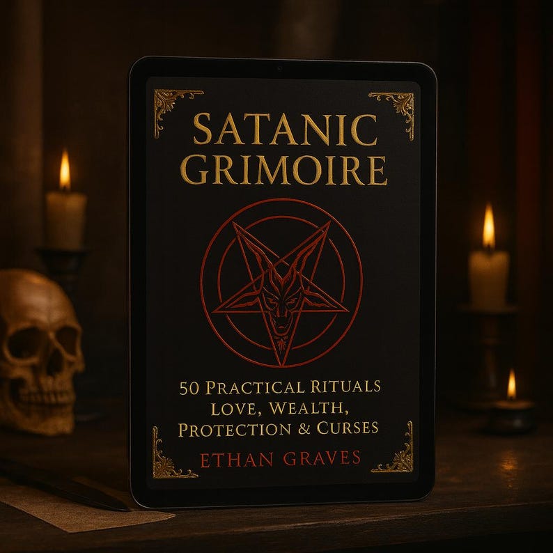 Satanic Grimoire: Dark Rituals for Love, Wealth, Protection (PDF ...