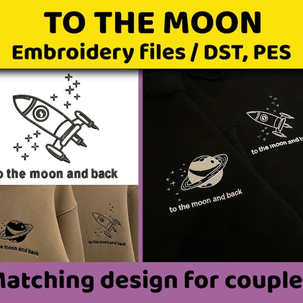 Rockets Embroidery - Etsy