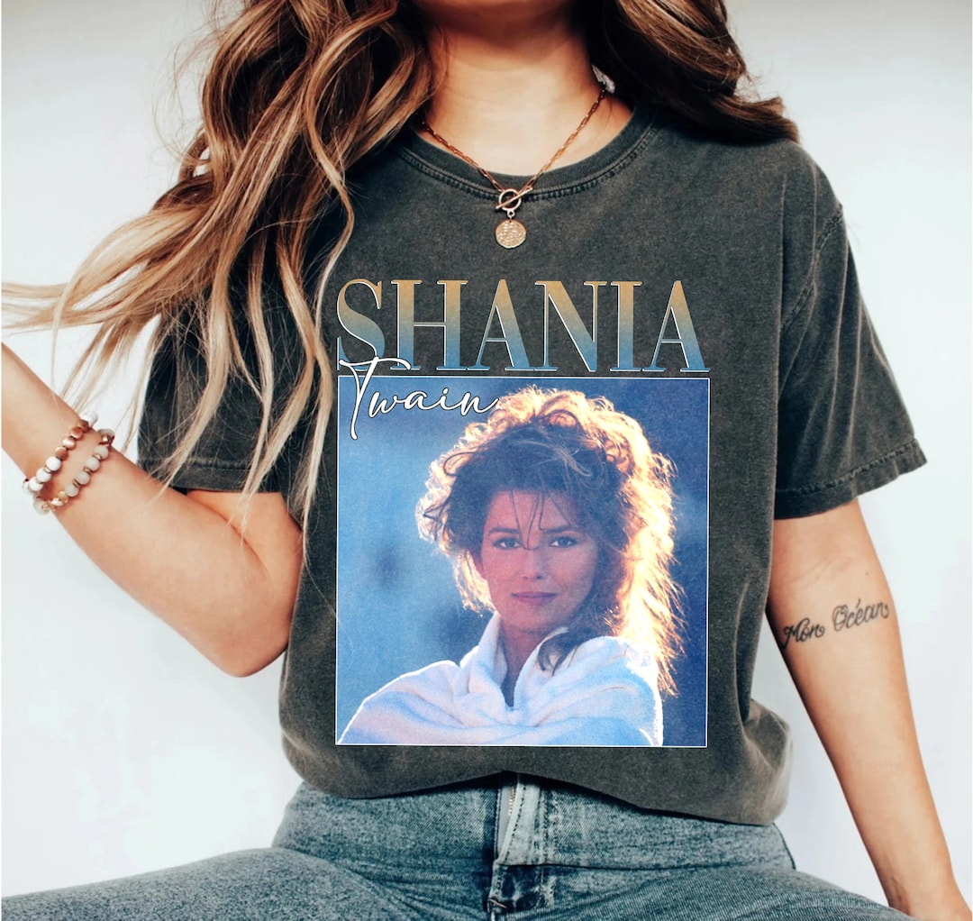 Shania Twain Concert 2023 Shirt, Shania Twain Tshirt, Retro Shania Twain T-shirt Gift, Country ...