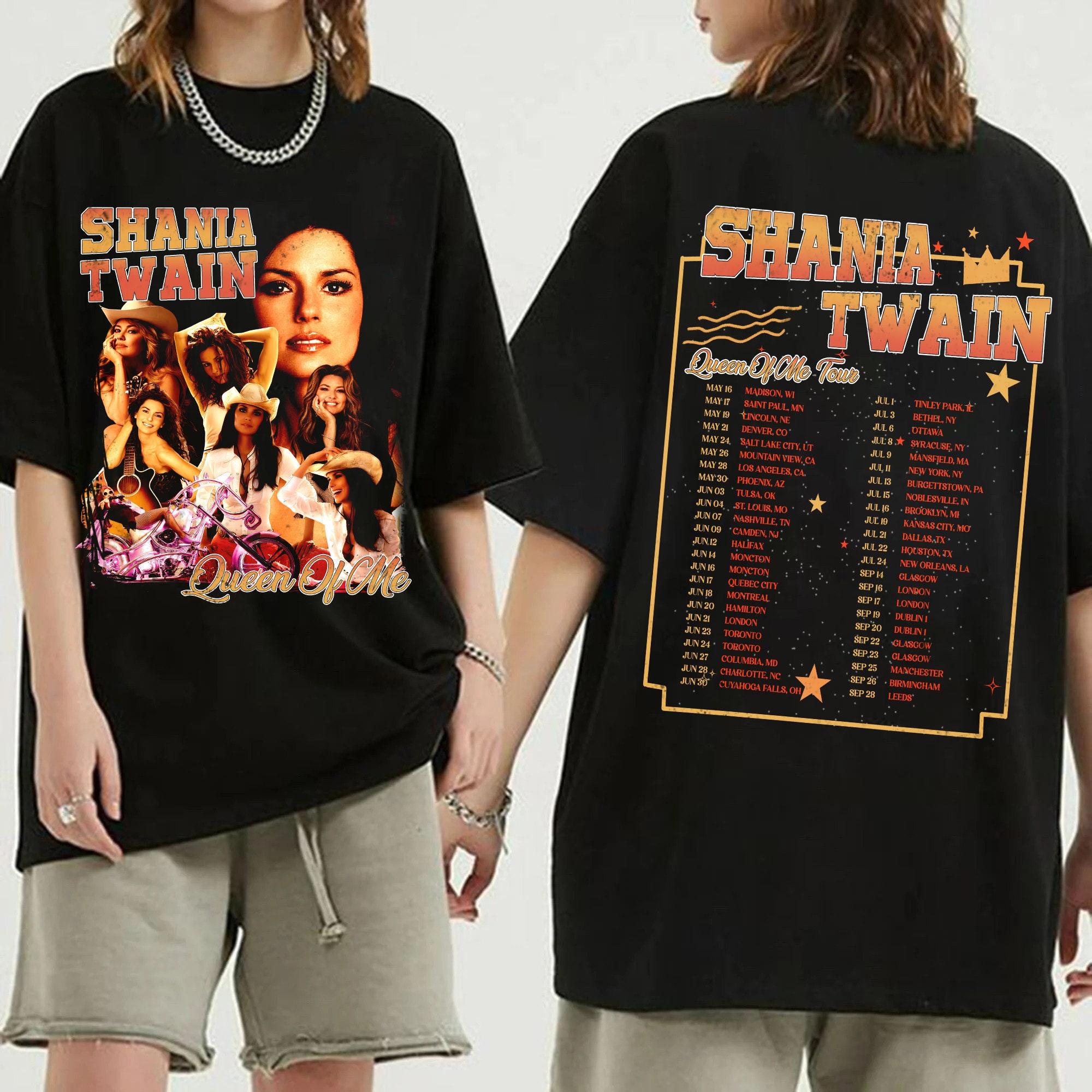 Shania Concert 2023 Shania Let's Go Girls Shania Twain - Etsy Denmark