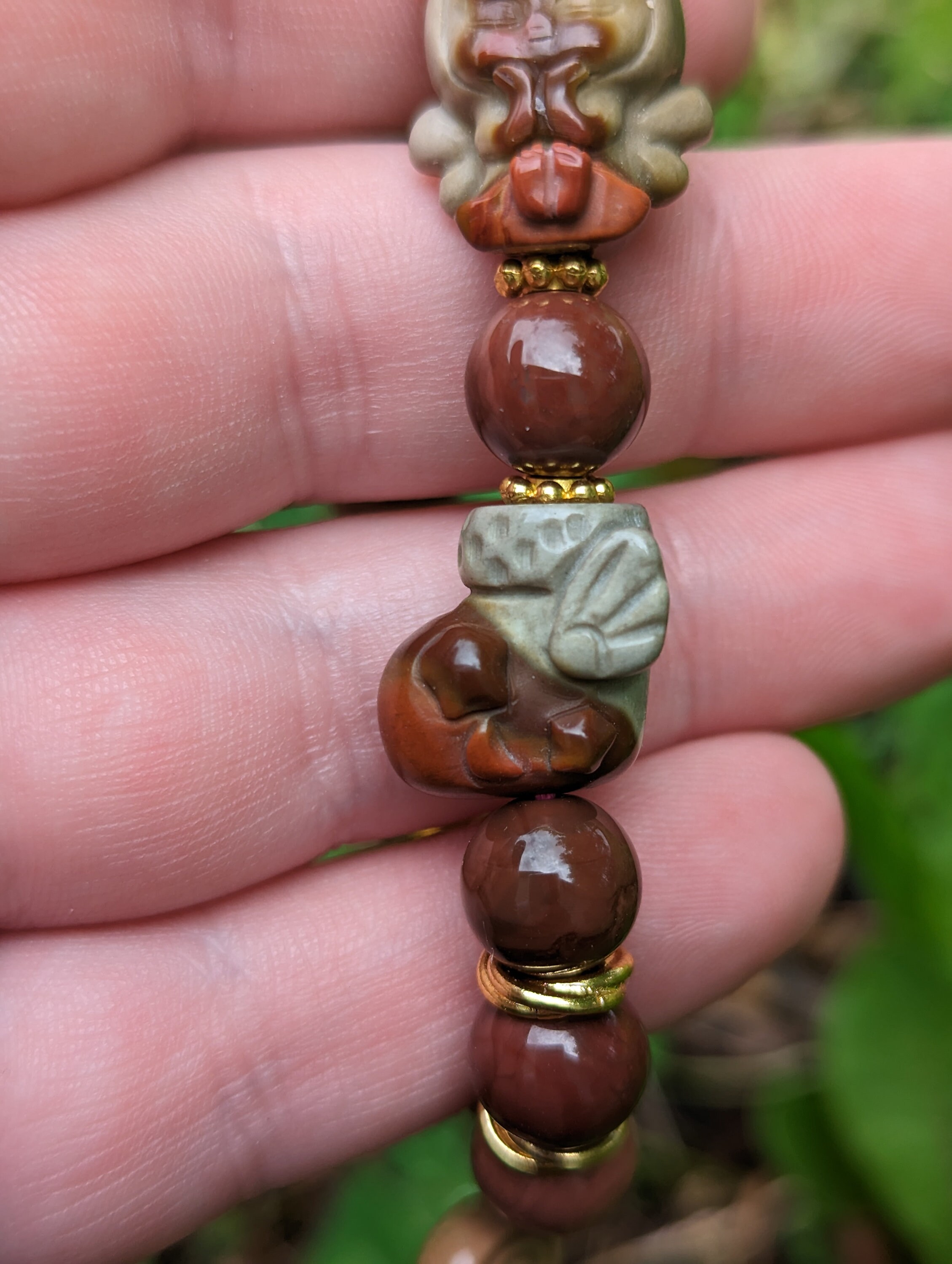 Fairy Fantasy Alashan Agate Crystal Bracelet Fairy Core - Etsy