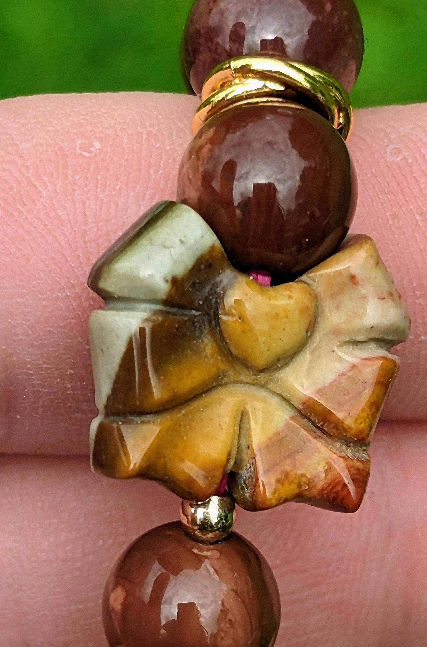 Fairy Fantasy Alashan Agate Crystal Bracelet Fairy Core - Etsy