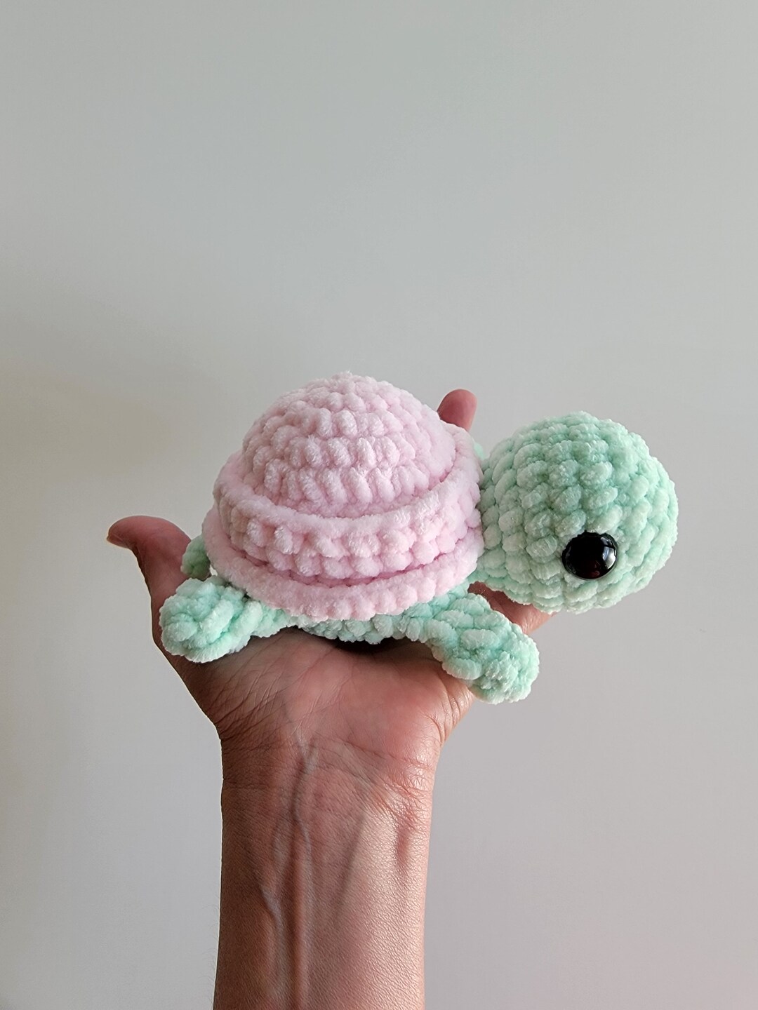 No Sew - Mini Stress Ball Buddies Turtle Hood Pattern, Interactive Toy ...