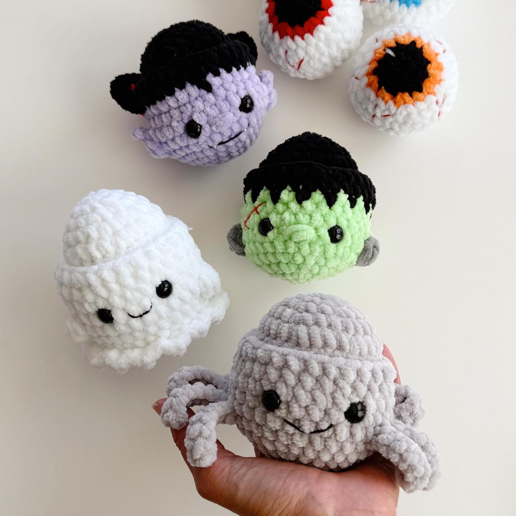 NO SEW - Mini Stress Ball Buddies Spider Crochet Pattern (PDF Pattern ...