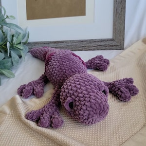 NO SEW - Liam the Lizard Crochet Pattern - Lizard - Salamander (PDF) - Etsy