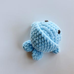 No Sew - Mini Stress Ball Buddies Whale Pattern, Interactive Toy, Sea ...