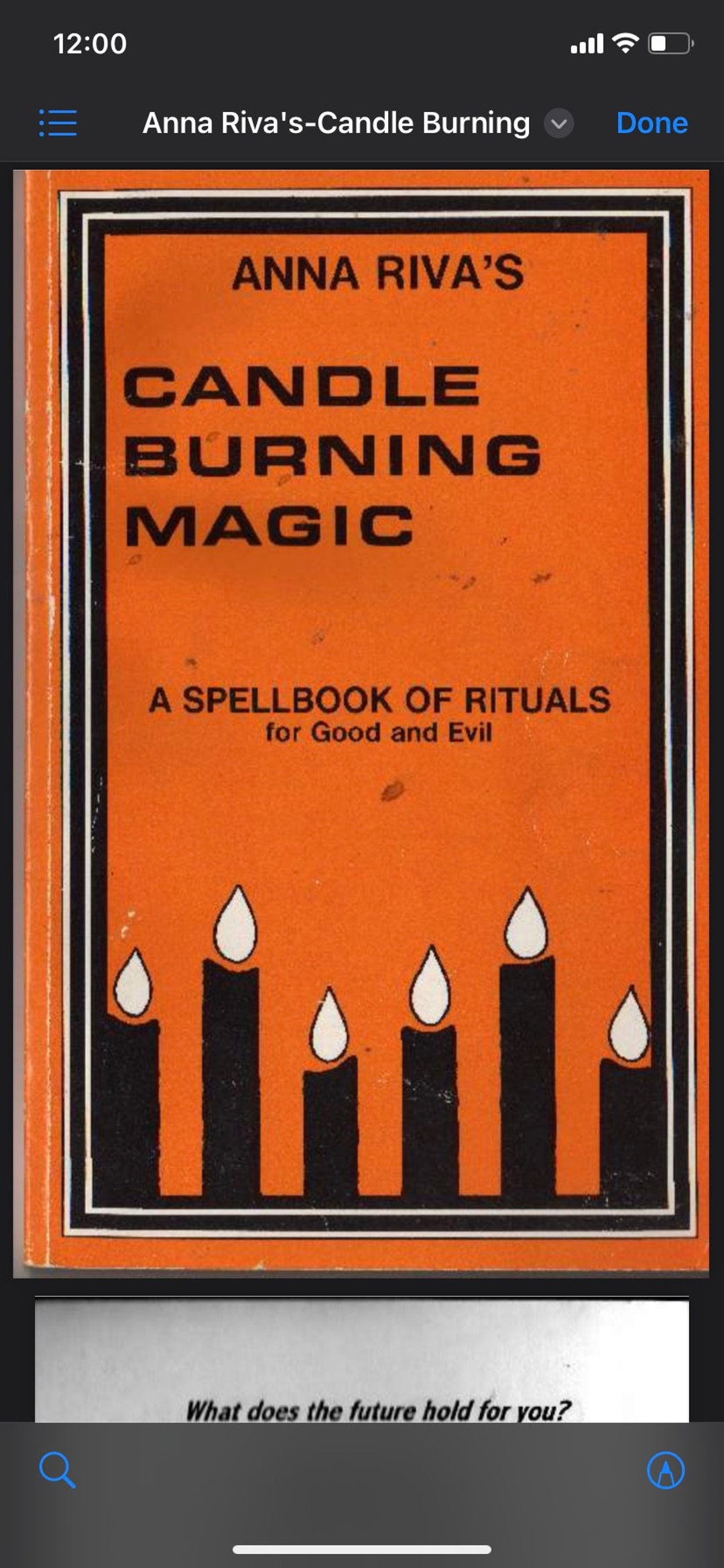 Anna Rivas candle Burning Magic - Etsy