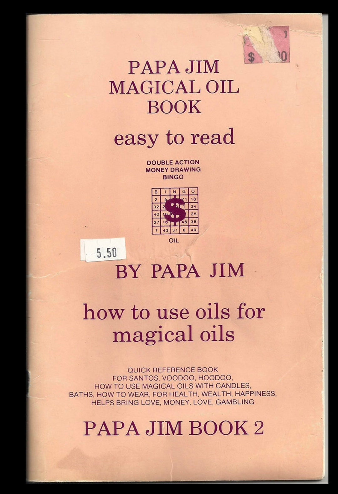 Papa Jims Magical Oil Book - Etsy