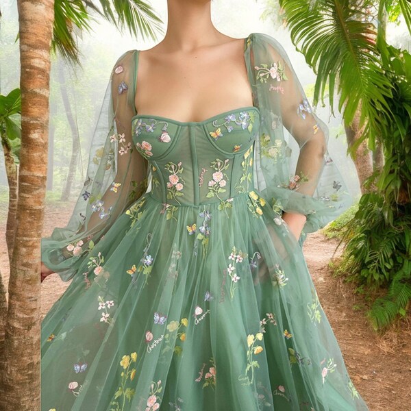 Elven Gown - Etsy