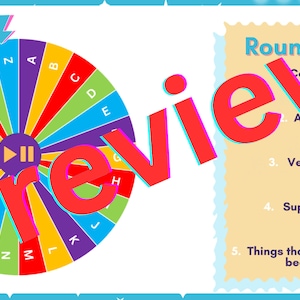 Scattergories | Powerpoint | Rapid Recall | Word Game | 10 Rounds ...