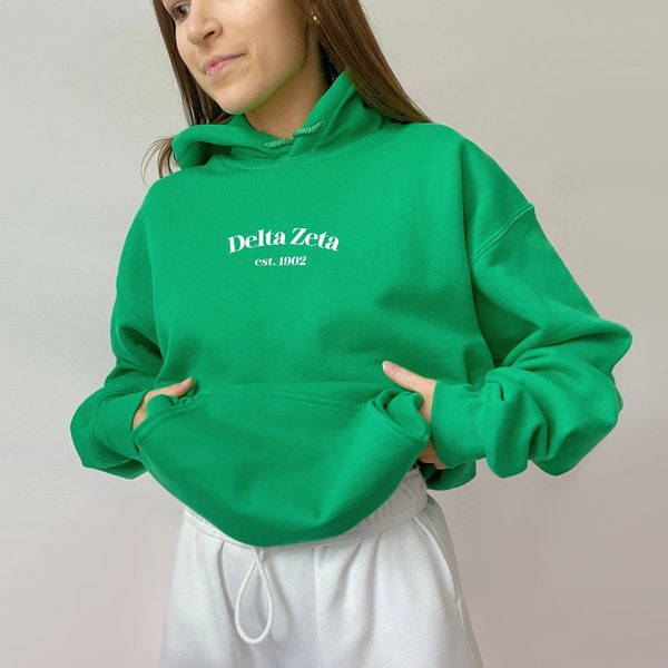 Delta Zeta Sorority Hoodie - Etsy