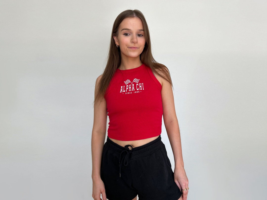 Sorority Crop Top Sorority Merch Custom Sorority Shirt Trendy Sorority ...