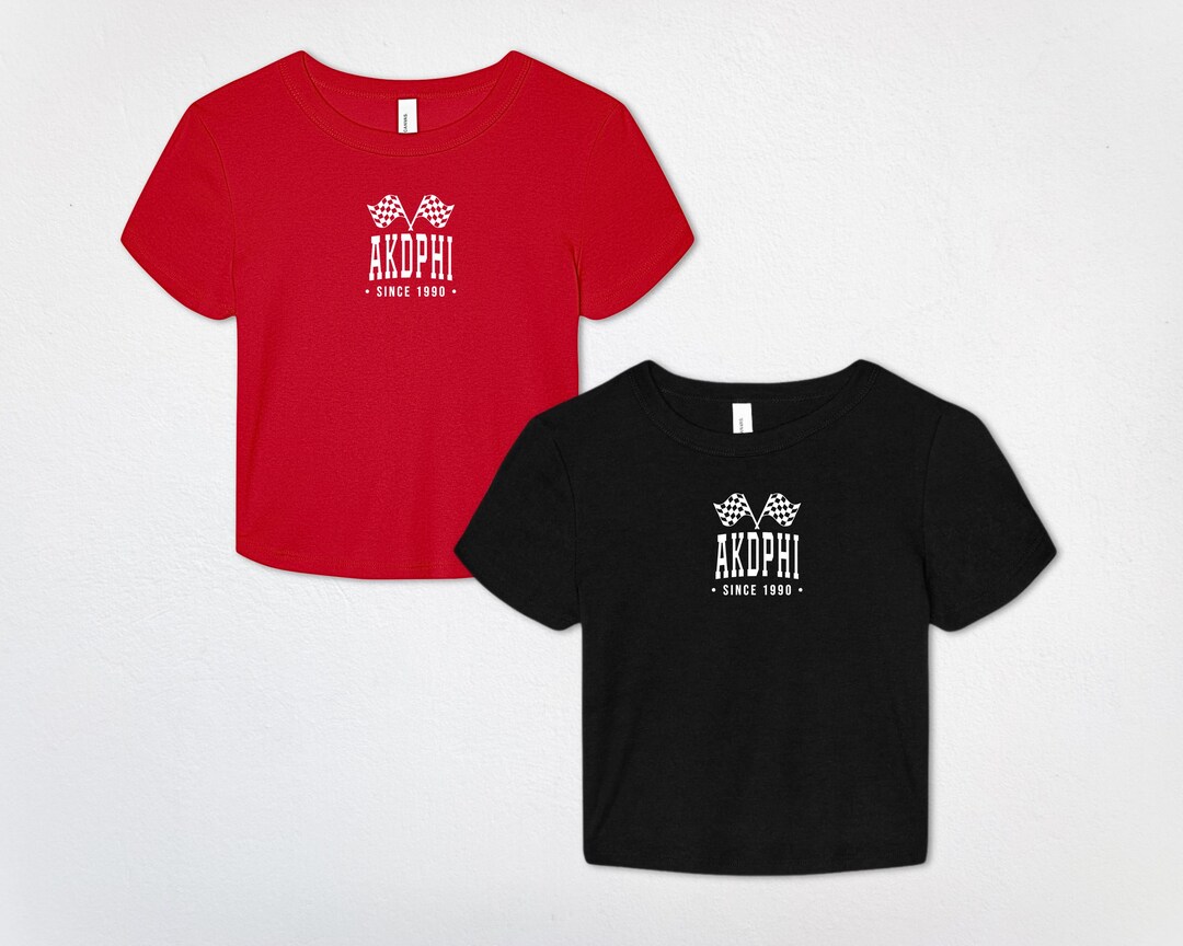 Alpha Kappa Delta Phi Racing Home Baby Tee | Alpha Kappa Delta Phi ...