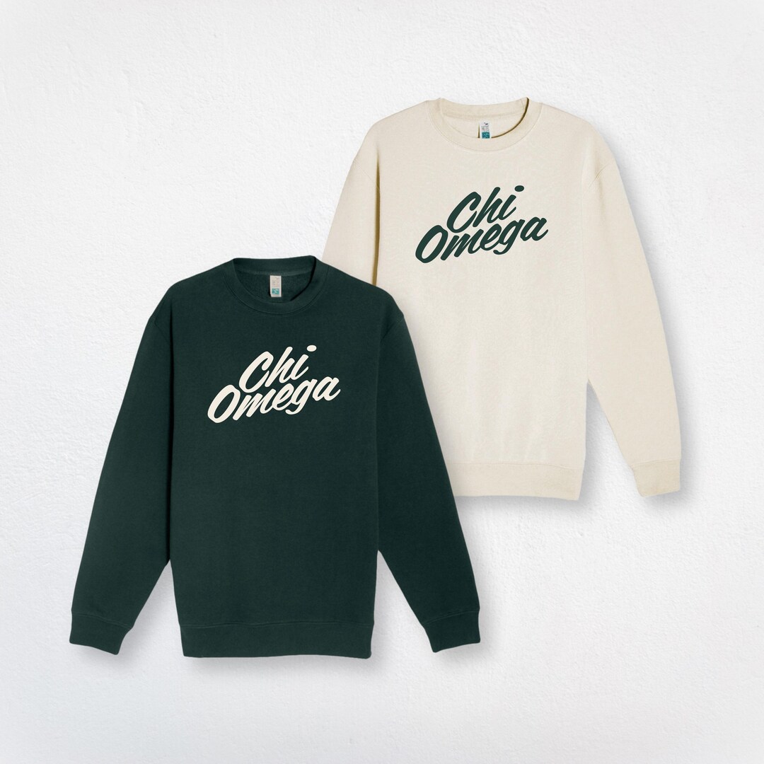 Chi Omega Rooted Crewneck | Chi Omega Apparel | Sorority Sweatshirt - Etsy