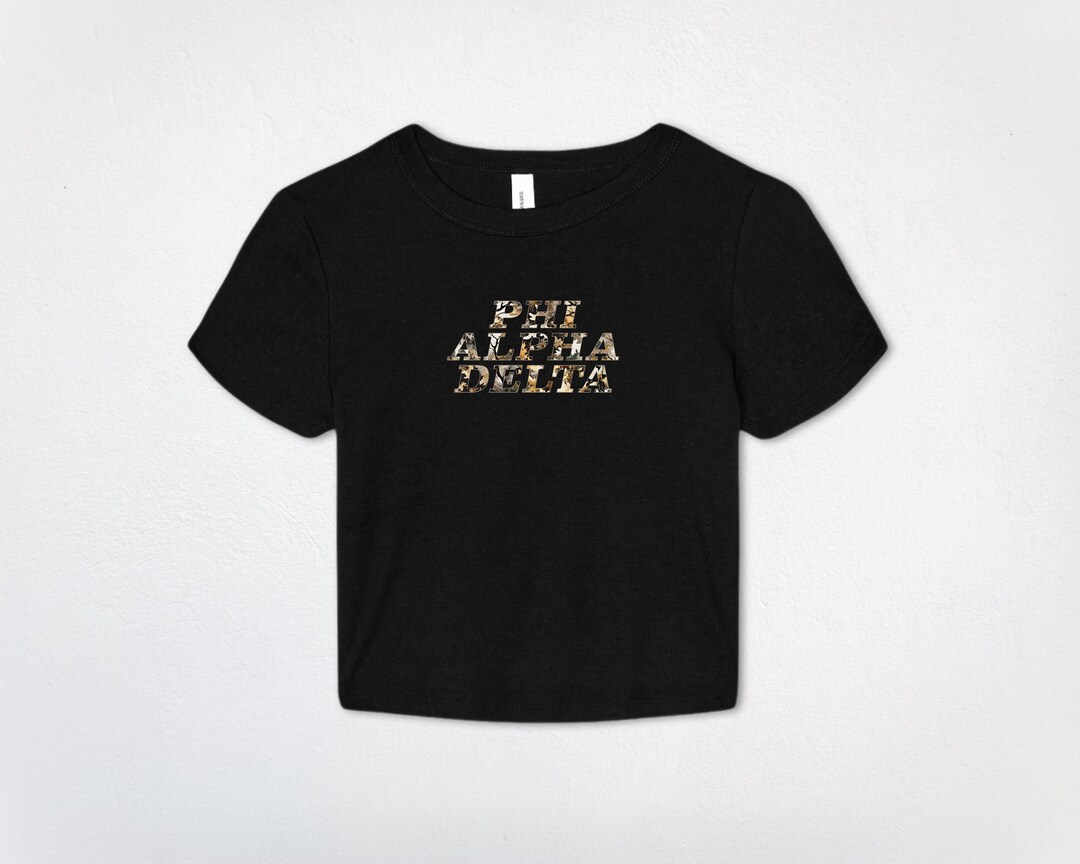 Phi Alpha Delta Scout Baby Tee | Phi Alpha Delta Apparel | Sorority ...