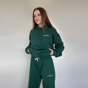 Alpha Chi Omega Green Matching Set Sorority Apparel Alpha Chi Sweat Set ...