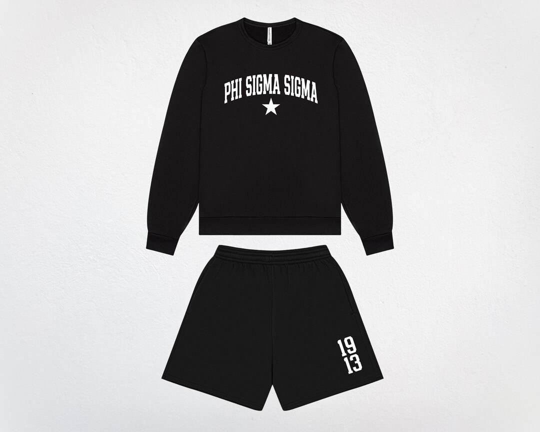 Phi Sigma Sigma Legacy Sweat Set | Phi Sigma Sigma Apparel | Sorority ...