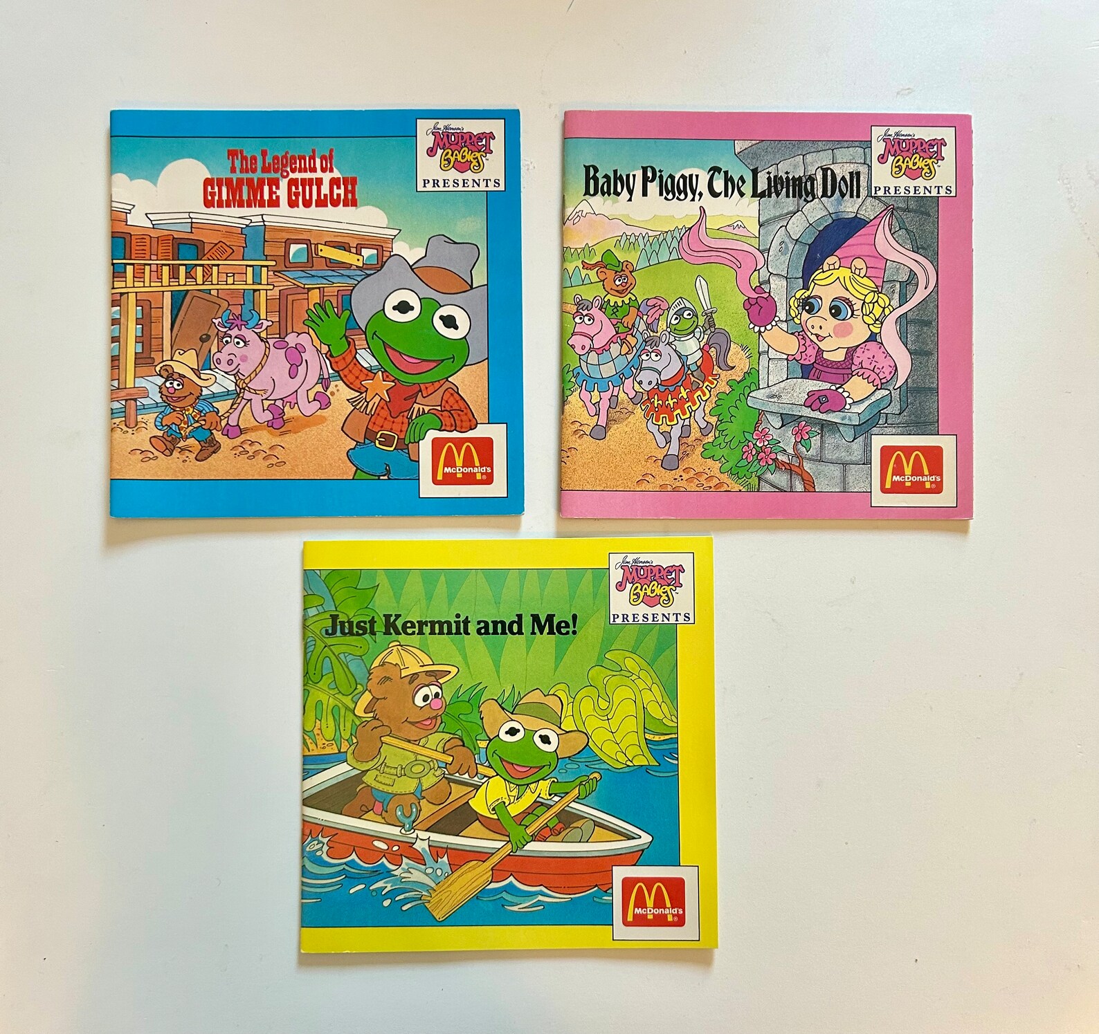 Storybook Muppet Babies Mcdonald's Happy Meal/1988 - Etsy