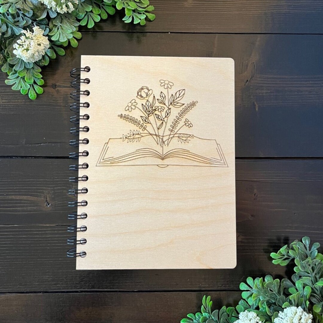 Floral Sketchbook, Artist Sketchbook, Artist Gift, Sketch Diary ...