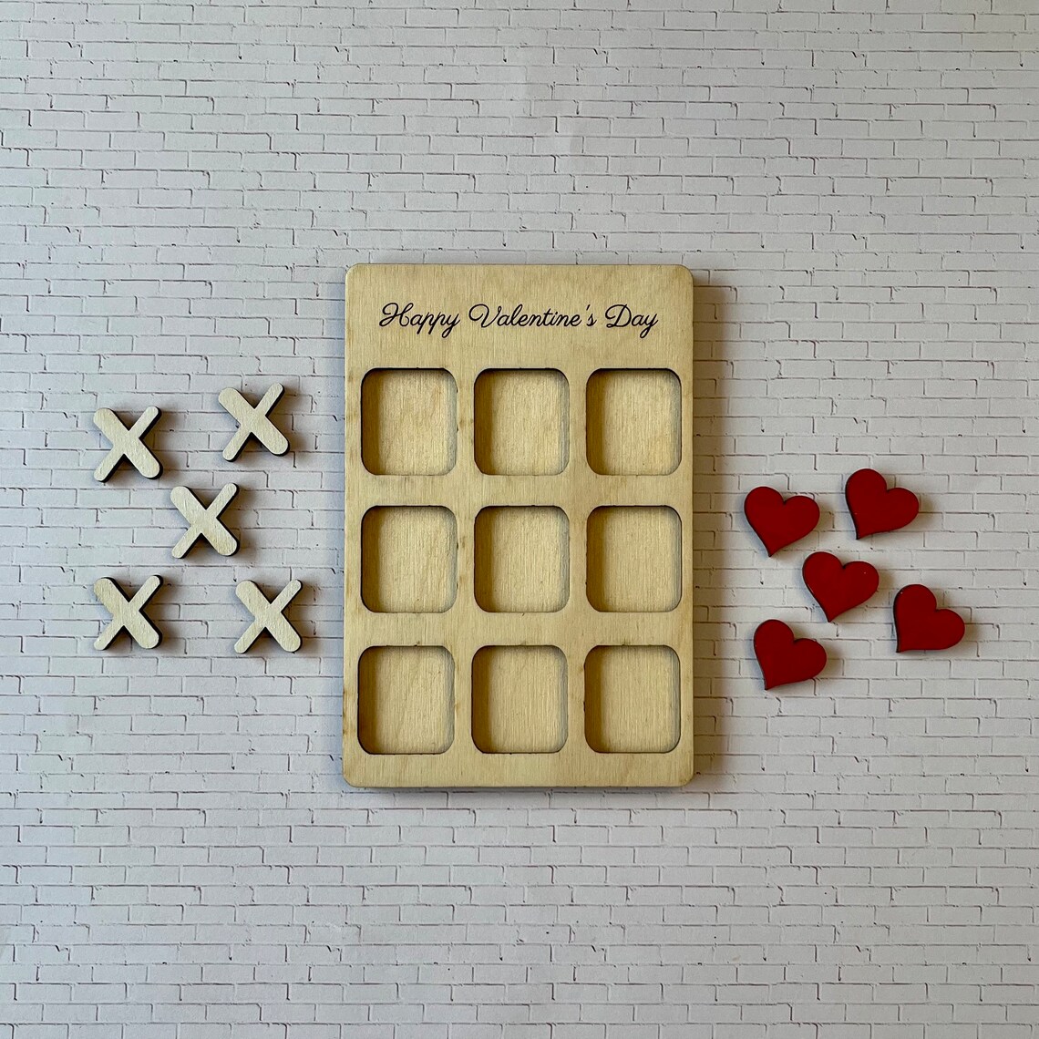 Valentine Tic Tac Toe, Tic Tac Toe Board, Valentine Gift, Valentine for ...