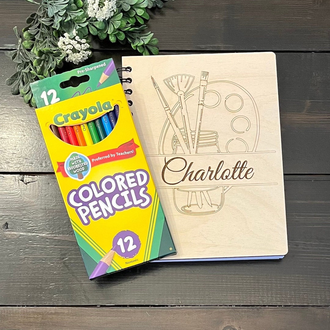 Artist Sketchbook, Sketchbook and Colored Pencil Set, Notebook, Sketch ...