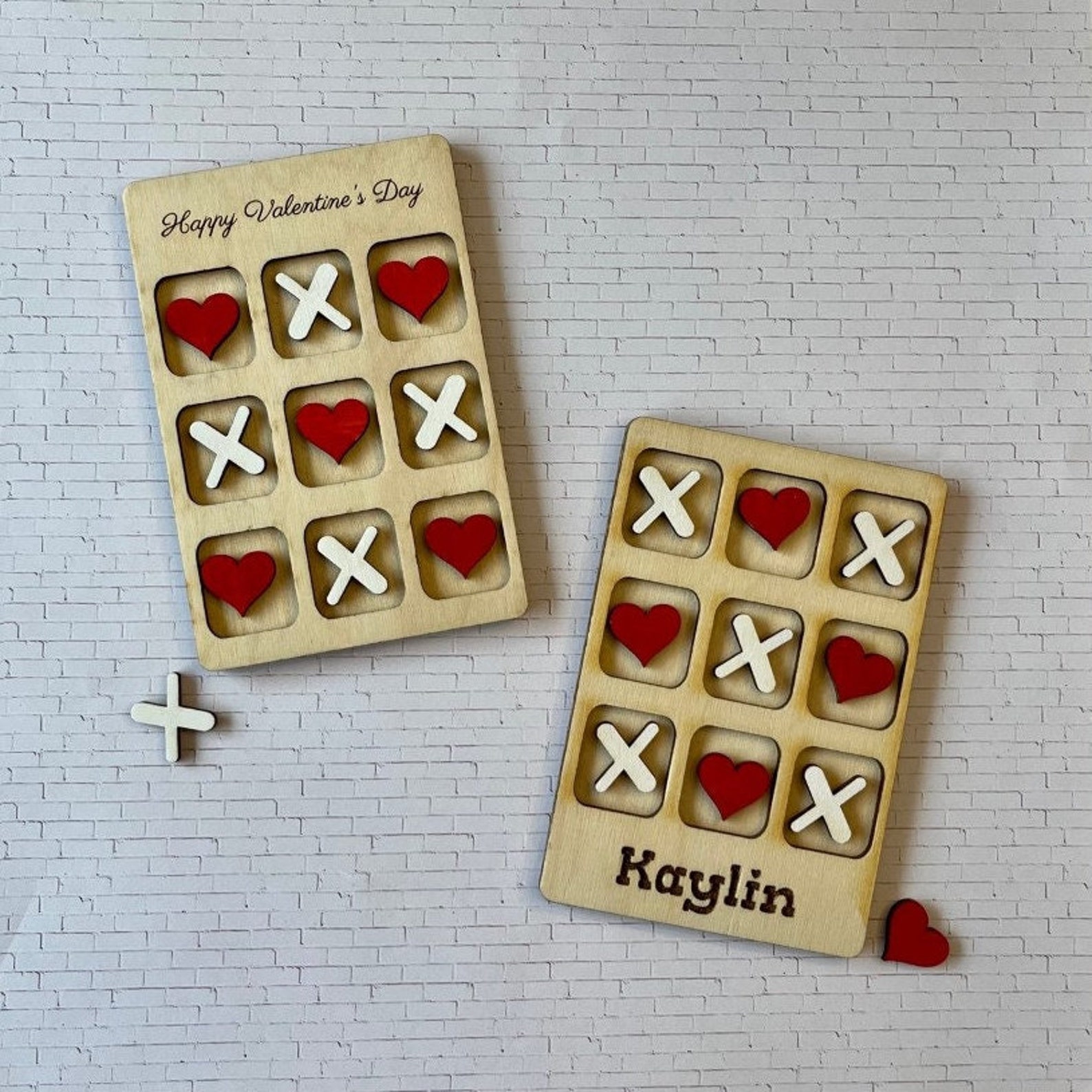 Valentine Tic Tac Toe, Tic Tac Toe Board, Valentine Gift, Valentine for ...