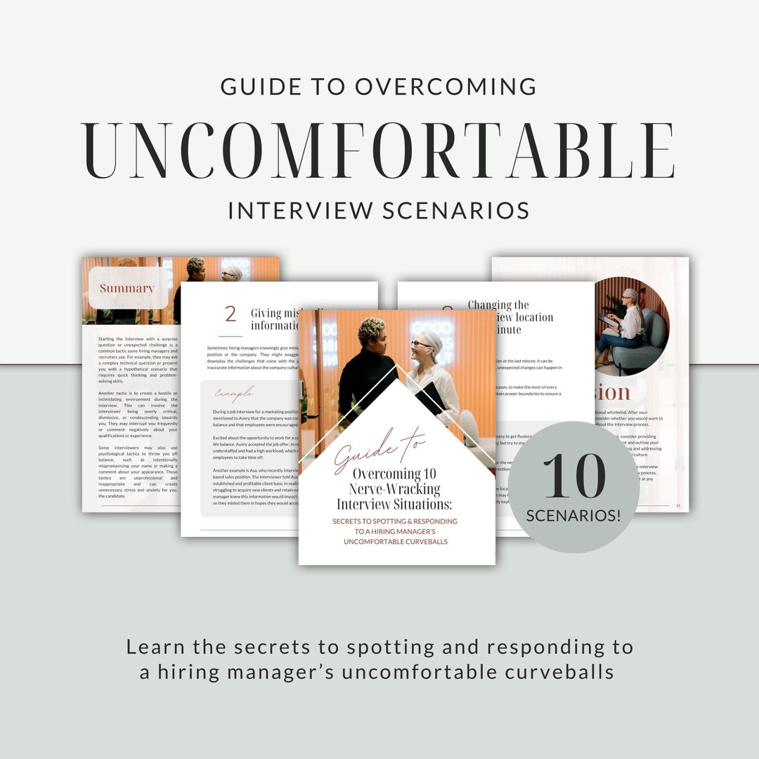 Interview Prep Ebook | Resume Template & Expert Guide (digital Download ...