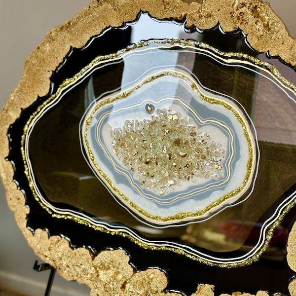 Geode Wall Art - Etsy