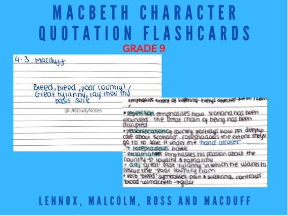 Ross Macbeth Character