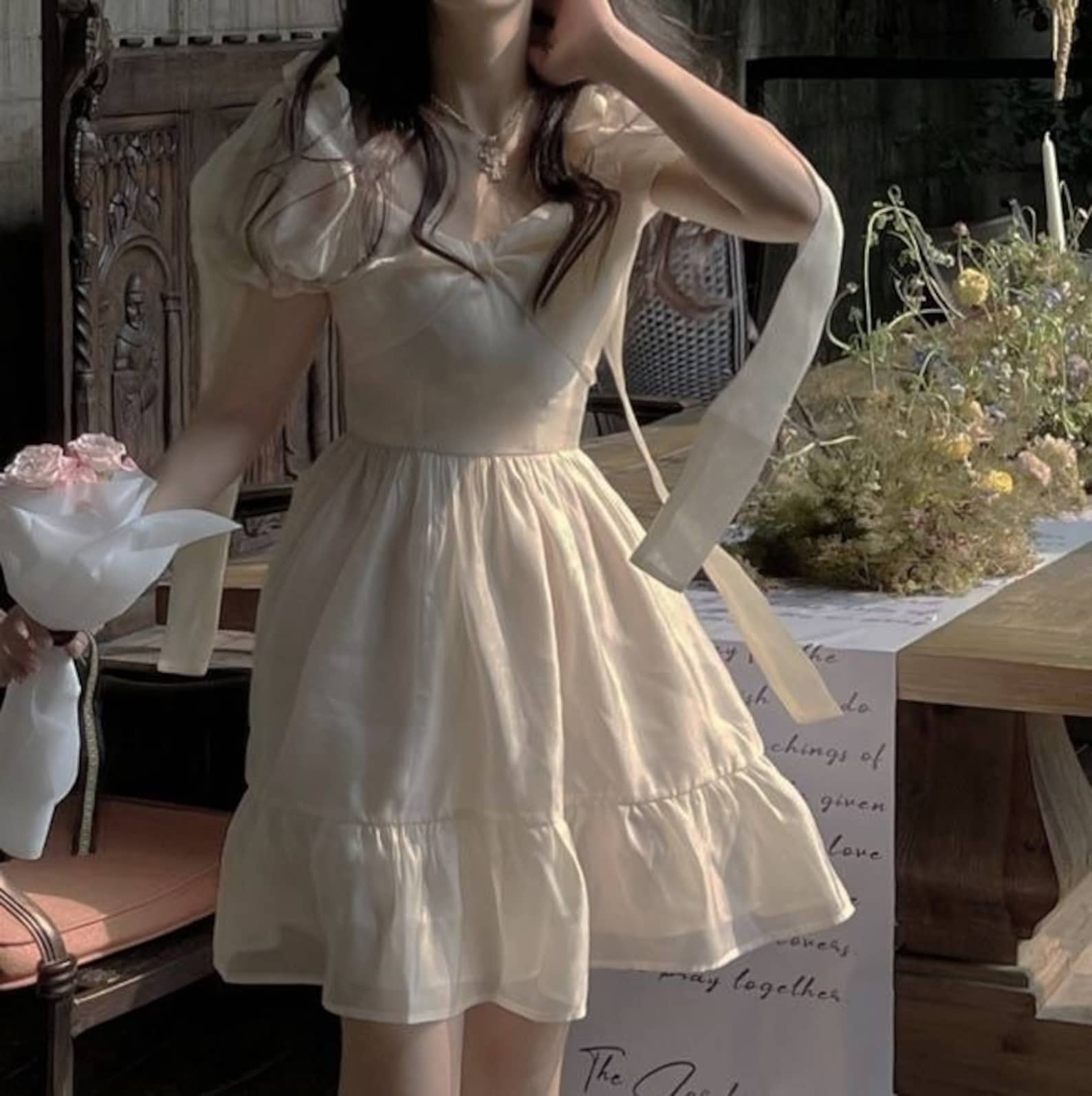 Vintage Renaissance Cottagecore Fairycore Aline Evening Prom | Etsy UK