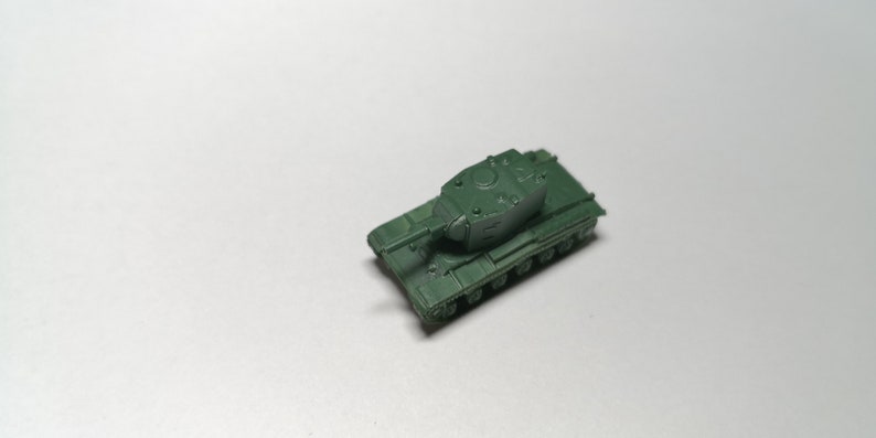 Detailed Mini USSR WW2 Tanks 1:250 Scale - Etsy