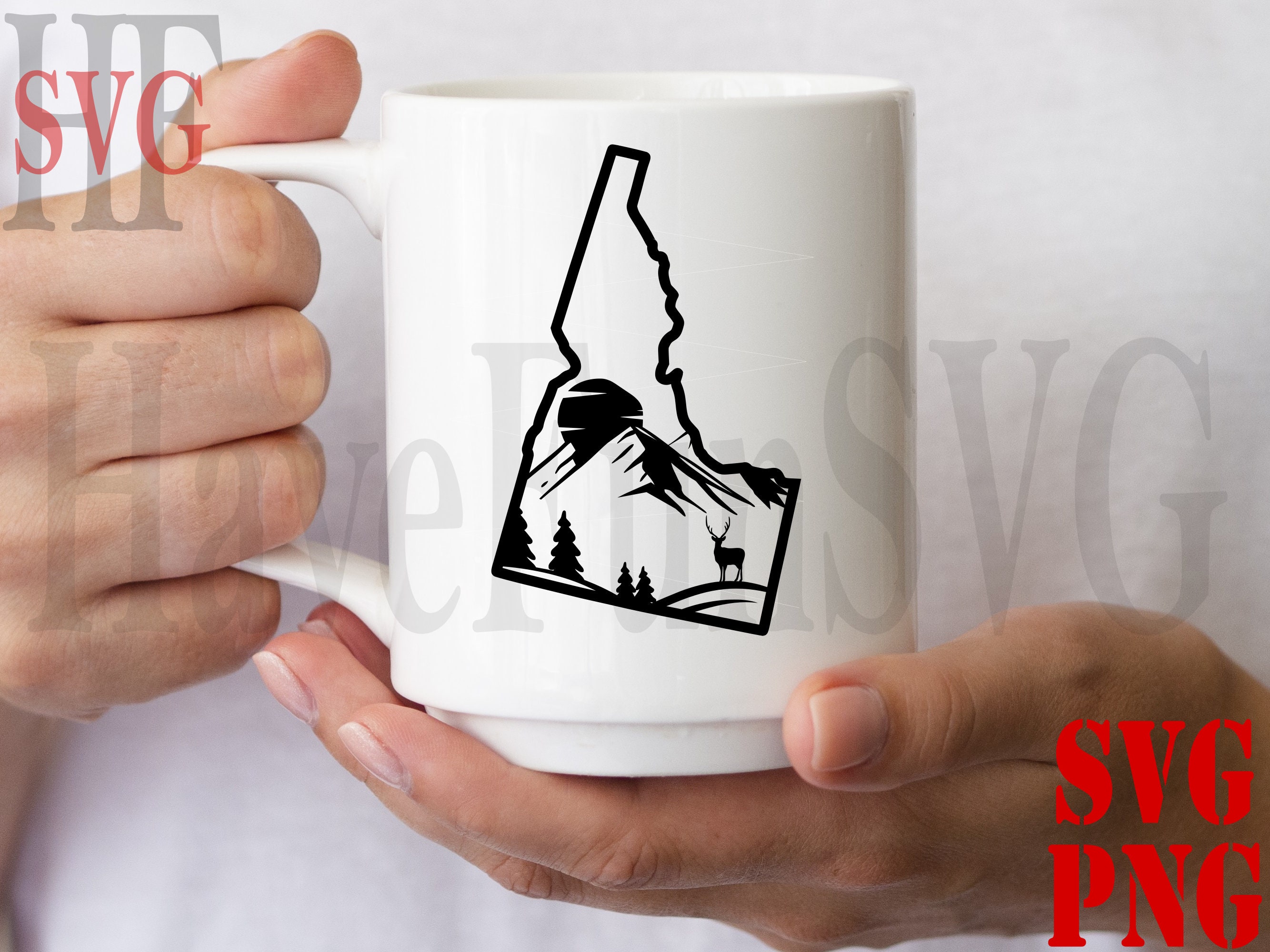 Idaho State 10 SVG PNG Instant Download Files Bundle Cutting Machine ...